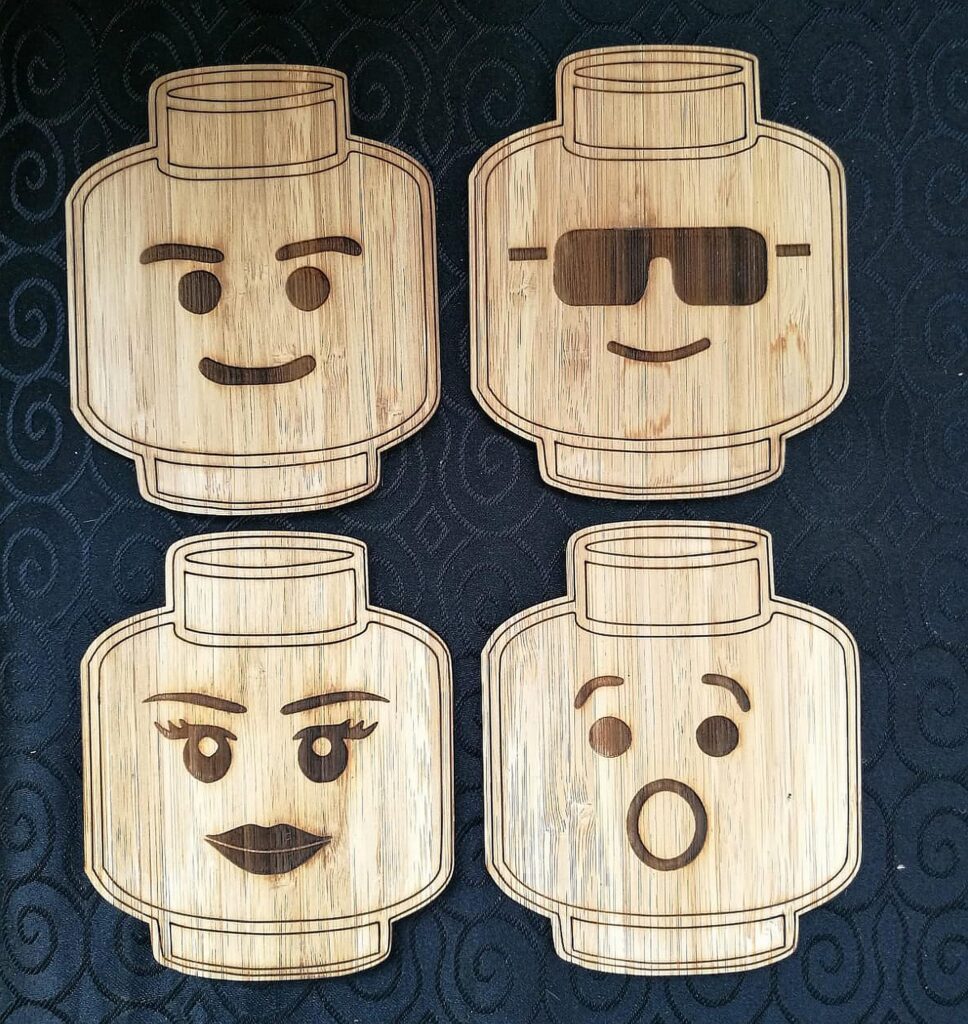 Lego coasters - The Printery